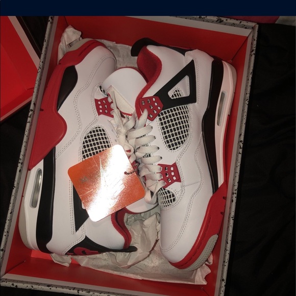 Jordan | Shoes | Fire Red 4s 220 | Poshmark